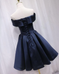 Short Satin Off Shoulder Homecoming Dress For Prom gh898 – girlhomeshops